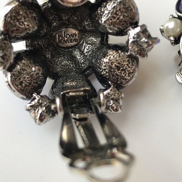 Joan Rivers | Jewelry | Rare Joan Rivers Pin Brooch Clp Earrings Set ...
